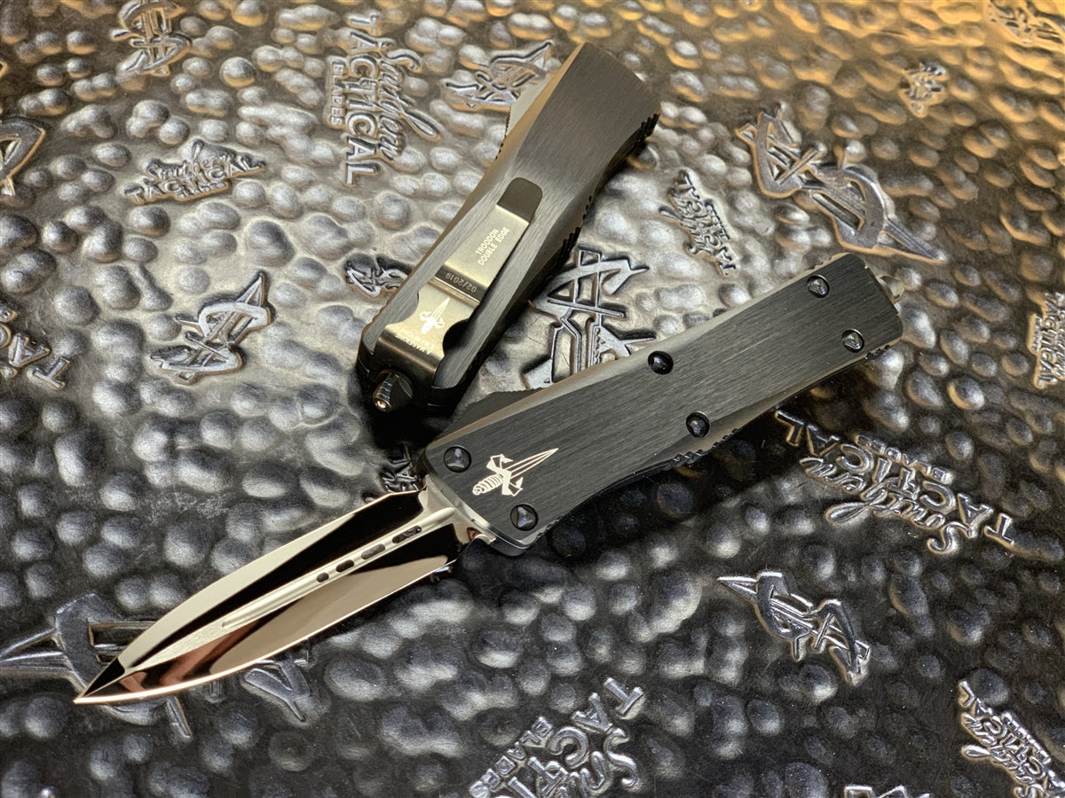 Marfione Custom Troodon Double Edge, Mirror Polished, Hefted Chassis w