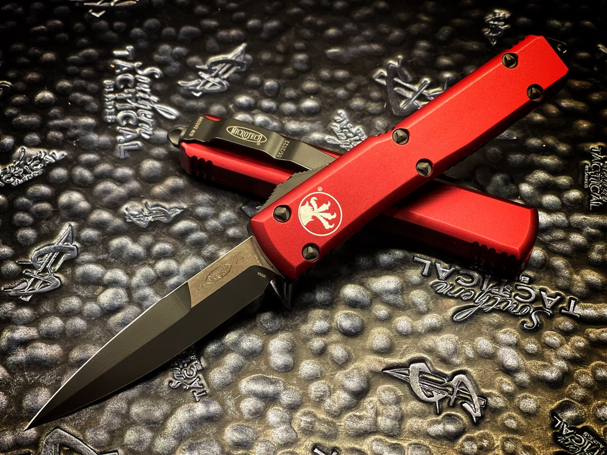 Microtech Ultratech Bayonet Standard Merlot OTF Knife | Southern Blades ...