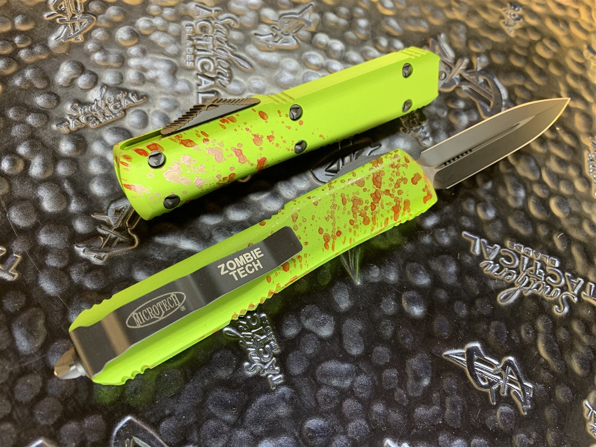 Microtech Ultratech Double Edge Standard Zombie – SouthernBlades