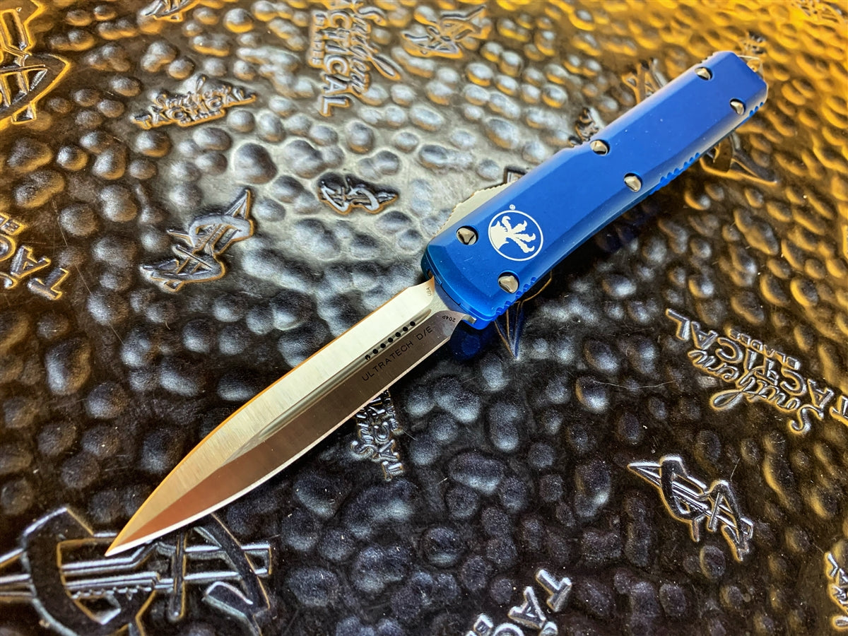 Microtech Ultratech Double Edge Satin Standard Blue