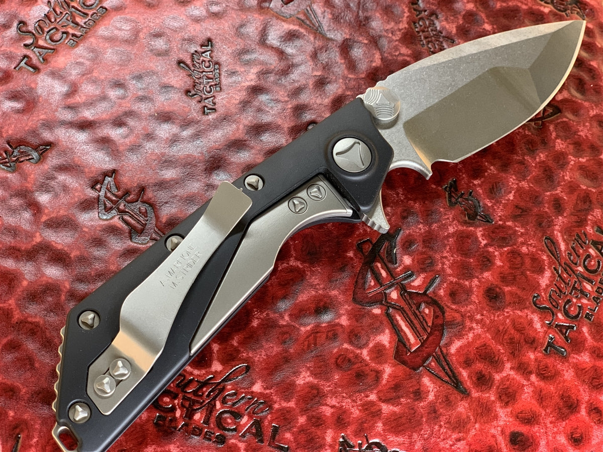 Microtech DOC Manual Flipper Stonewashed Standard – SouthernBlades