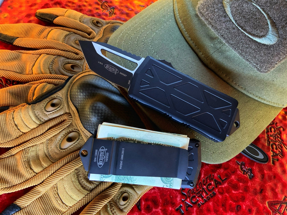 Microtech Exocet Tanto Edge Standard Tactical