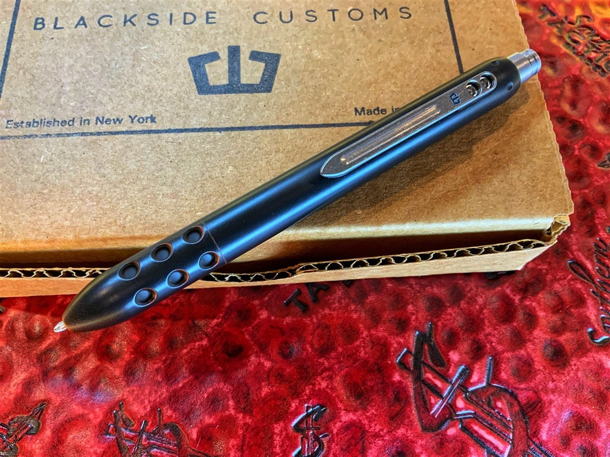 Blackside Customs Copper Pen in Black Cordova | Southern Tactical ...